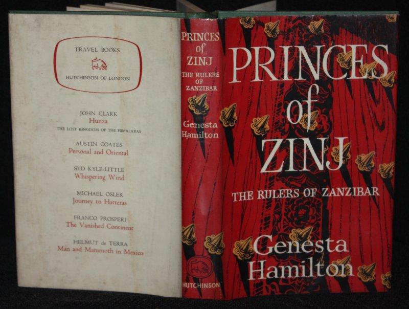 Princes of Zinj: The Rulers of Zanzibar de Genesta Hamilton: Fine ...