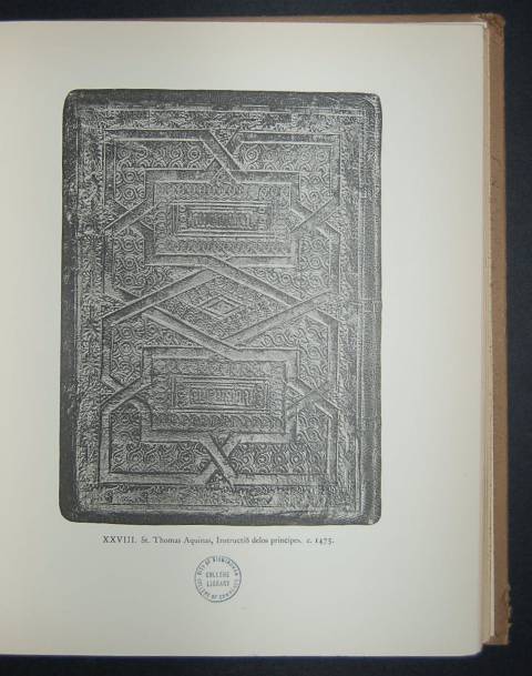 Early Spanish Bookbindings XI-XV Centuries. Illustrated Monographs No ...