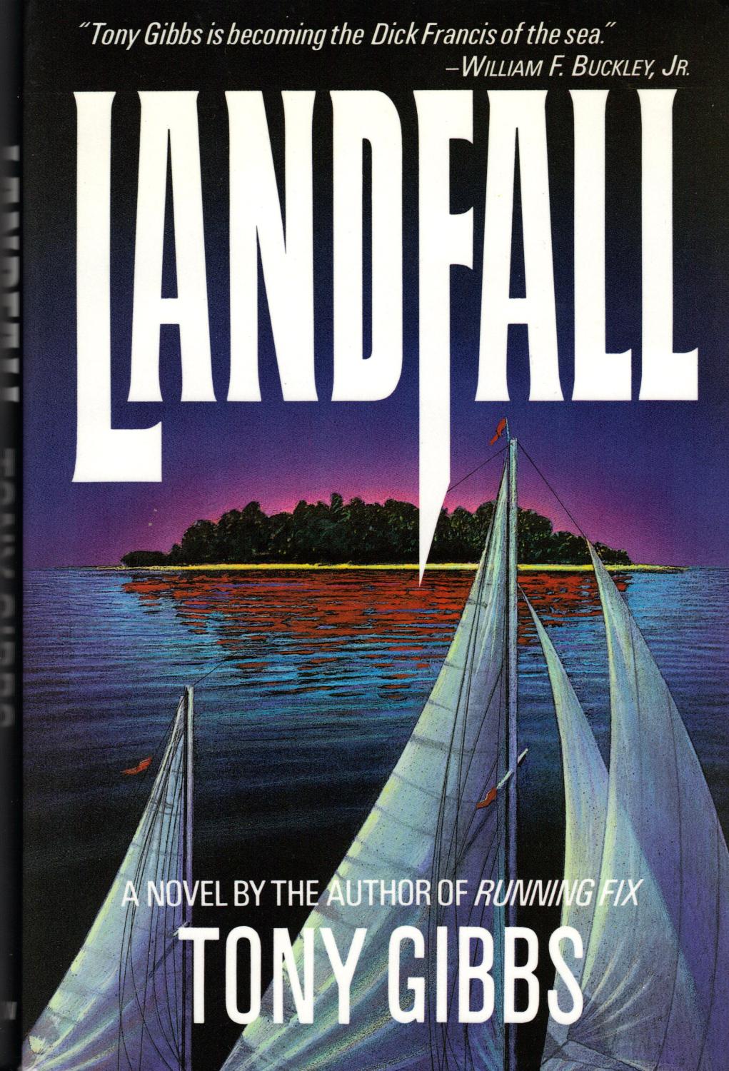 LANDFALL by GIBBS, Tony: Fine Hardcover (1992) First Edition | SCENE OF ...