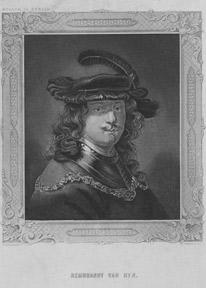 Rembrandt Van Ryn. by French, W. after Rembrandt.: Art / Print / Poster ...