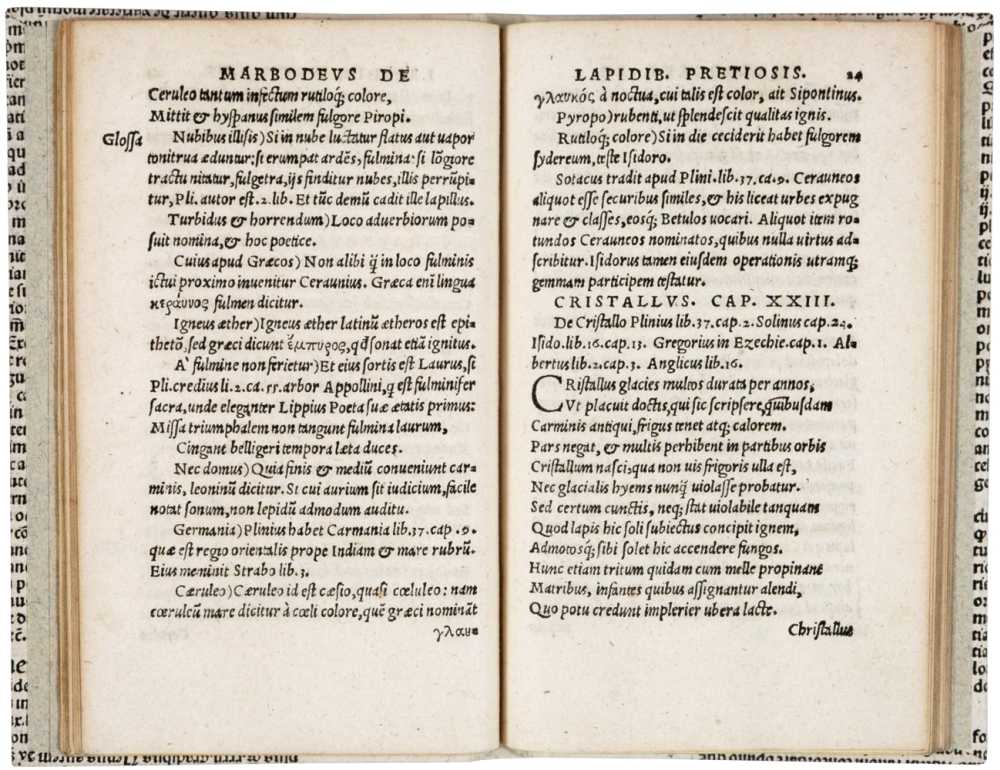 Marbodei Galli Poetae Vetustissimi de lapidibus pretiosis Enchiridion ...