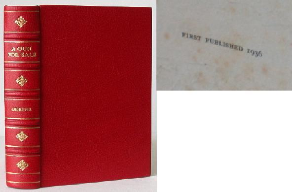A Gun for Sale by Greene, Graham: Very Good Hardcover (1936) 1st ...