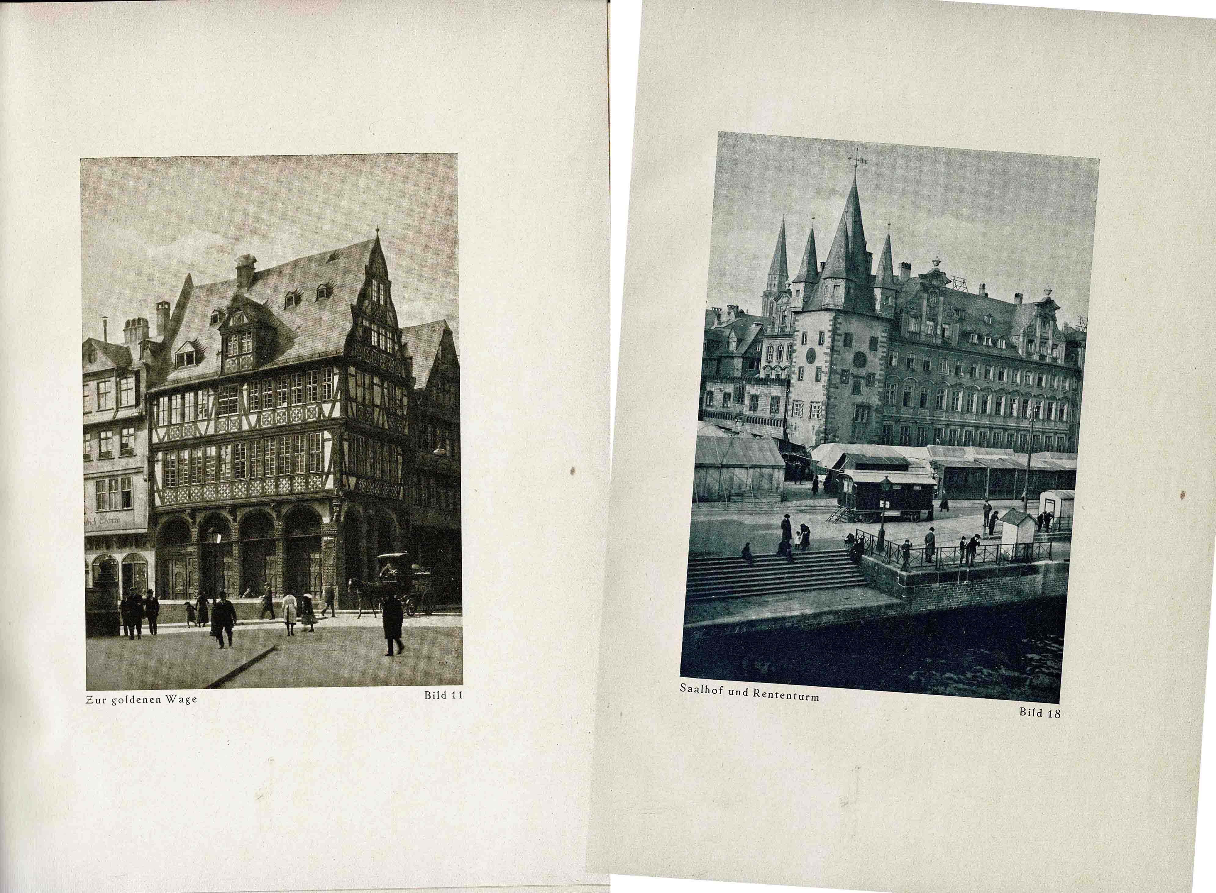 ALT FRANKFURT, VIERZIG BILDER NACH AUFNAHMEN (1923) by Lubbecke, Fried ...