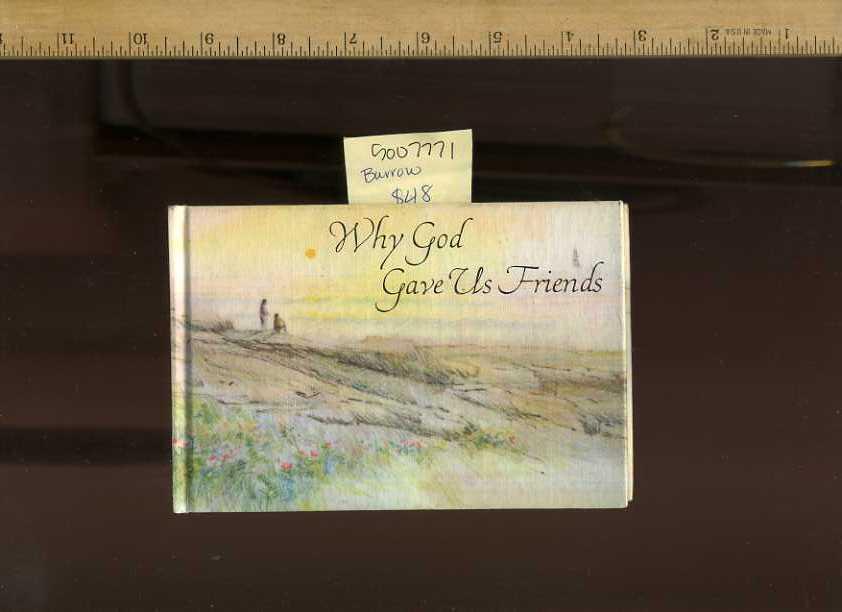 Why God Gave Us Friends [pictorial Momento Poetry, Token of friendship ...