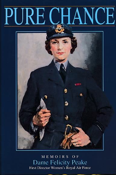 Pure Chance by Peake, Felicity: Very Good Blue hardback cloth cover (1993) First Edition ...