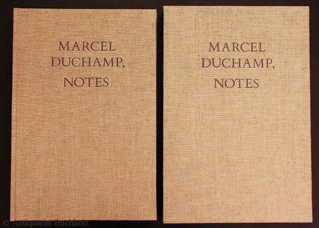marcel duchamp notes - ZVAB
