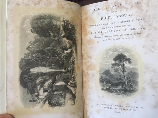 Sir Uvedale Price on the Picturesque by Lauder, Sir Thomas Dick: Very ...