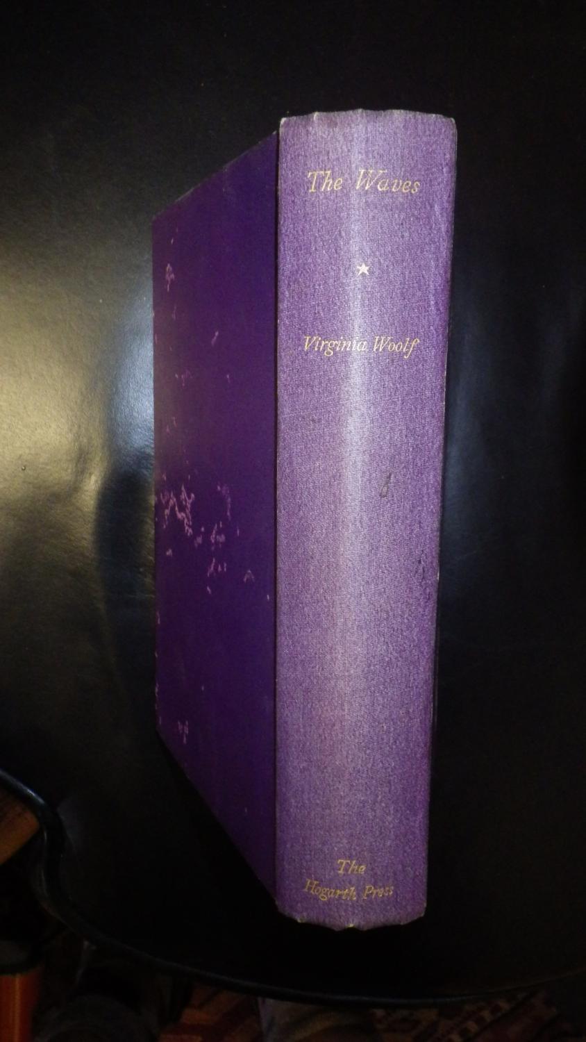 THE WAVES BY VIRGINIA WOOLF , HAND SIGNED BY AUTHOR, 1st UK Edition ...