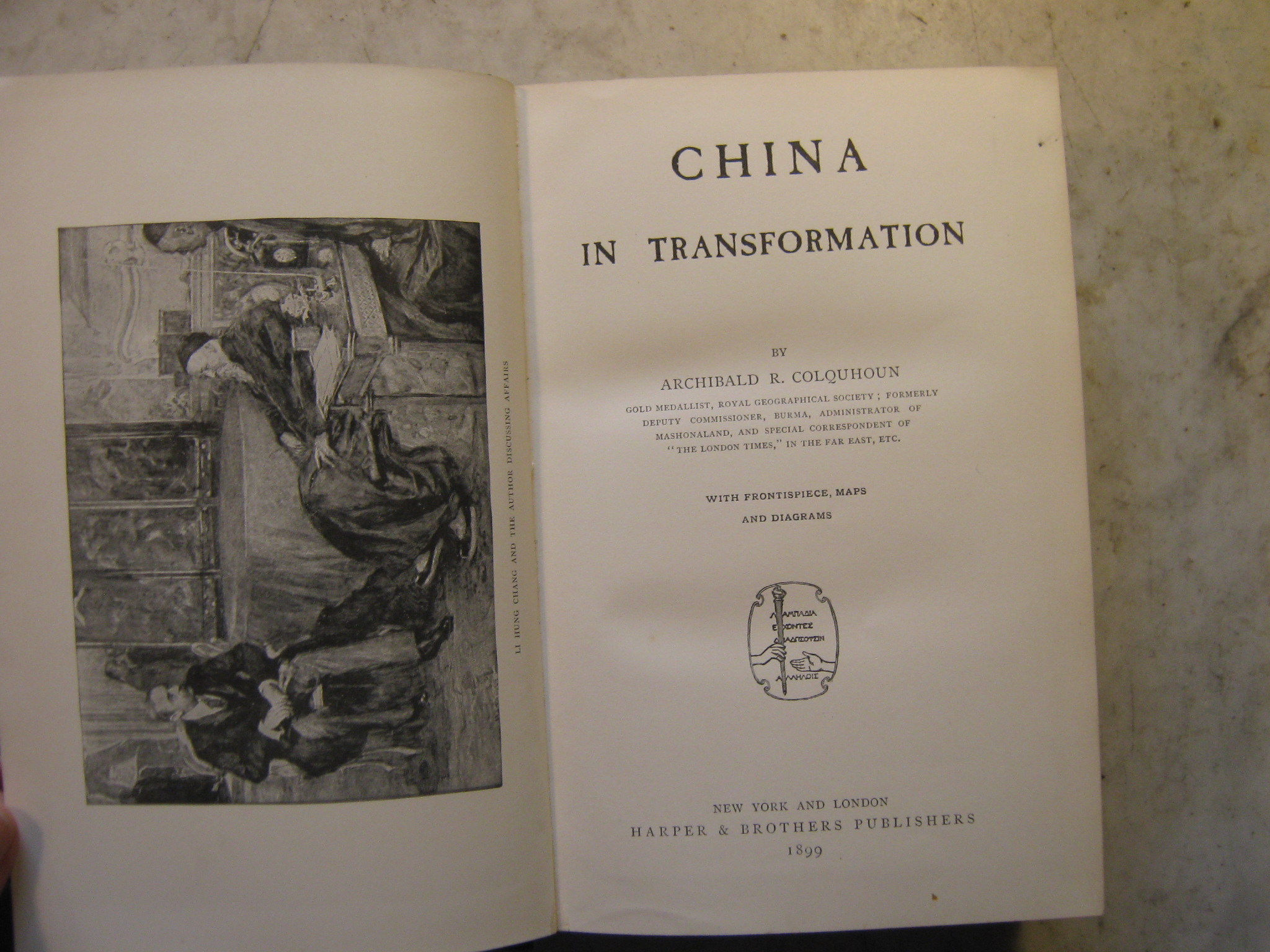 China in Transformation by Colquhoun, Archibald R.: Near Fine Cloth ...