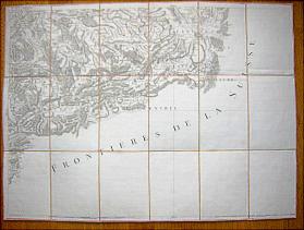 Carte de Neubrisack au marquisat de Durlach ; Carte des Cantons de Bâle ...