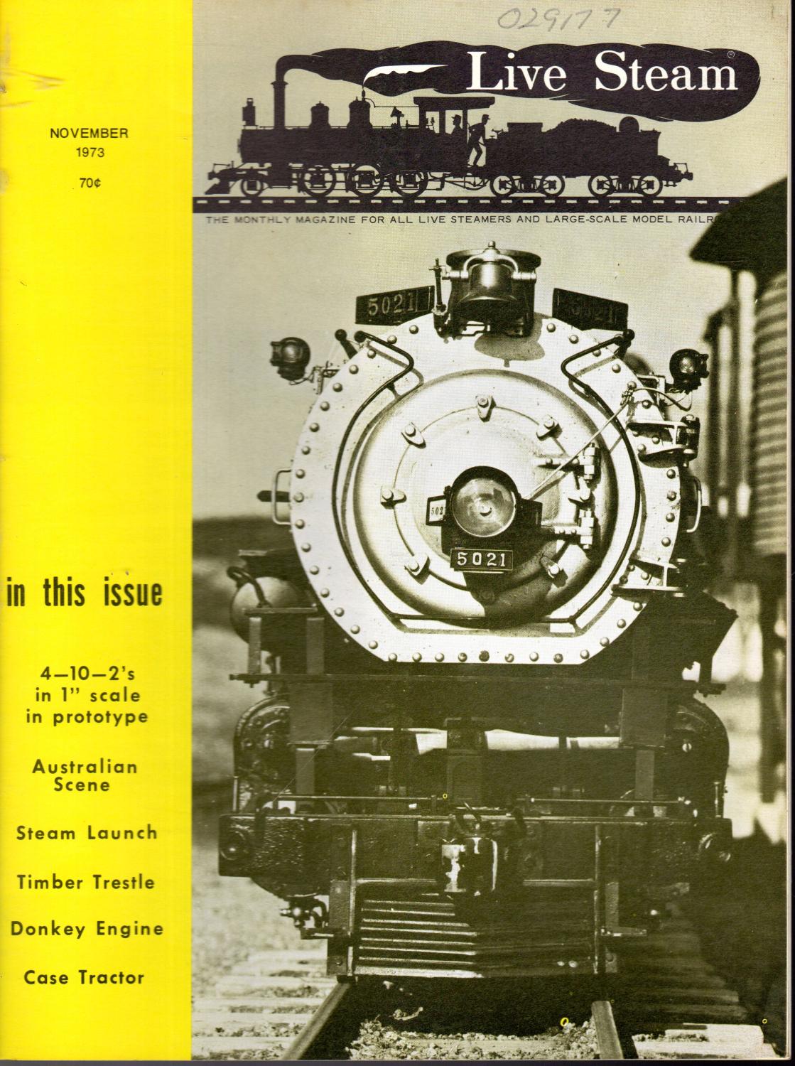 Live Steam Magazine: The Magazine for All Live Steamers and Large-Scale ...