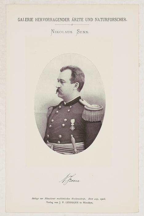 Portrait, Brustbild, Punktierstich, Lichtdruck 8,5 x 12 cm. von Senn ...