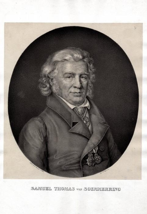 Portrait, Half lenght to the right. Aged about 60. Painted and lith. by ...