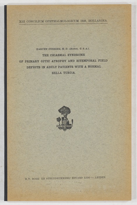 The chiasmal syndrome of primary optic atrophy and bitemporal field ...