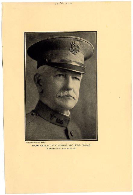 Portrait, Brustbild "Major General W.Corgas, M.C., U.S.A. (Retired)/ A ...