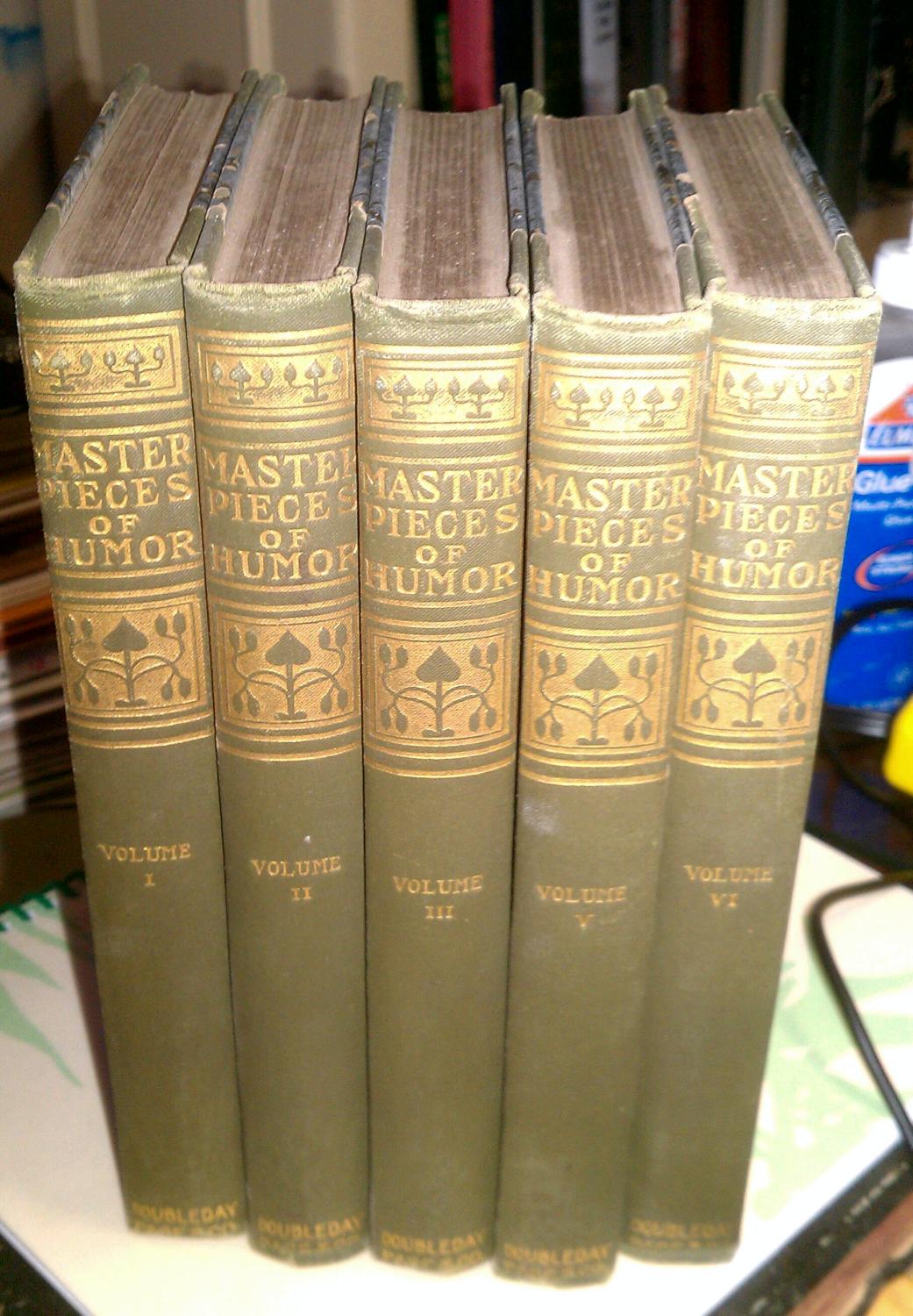 Little Masterpieces of American Wit and Humor ( 5 Volumes of 6) by ...