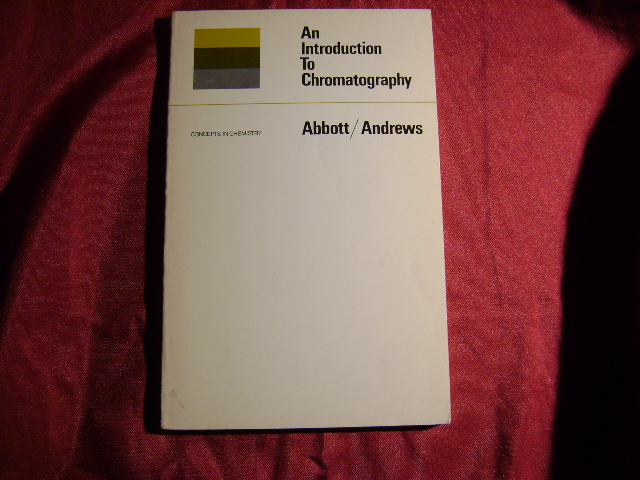 An Introduction to Chromatography. by Abbott, David.: Soft cover. (1965 ...