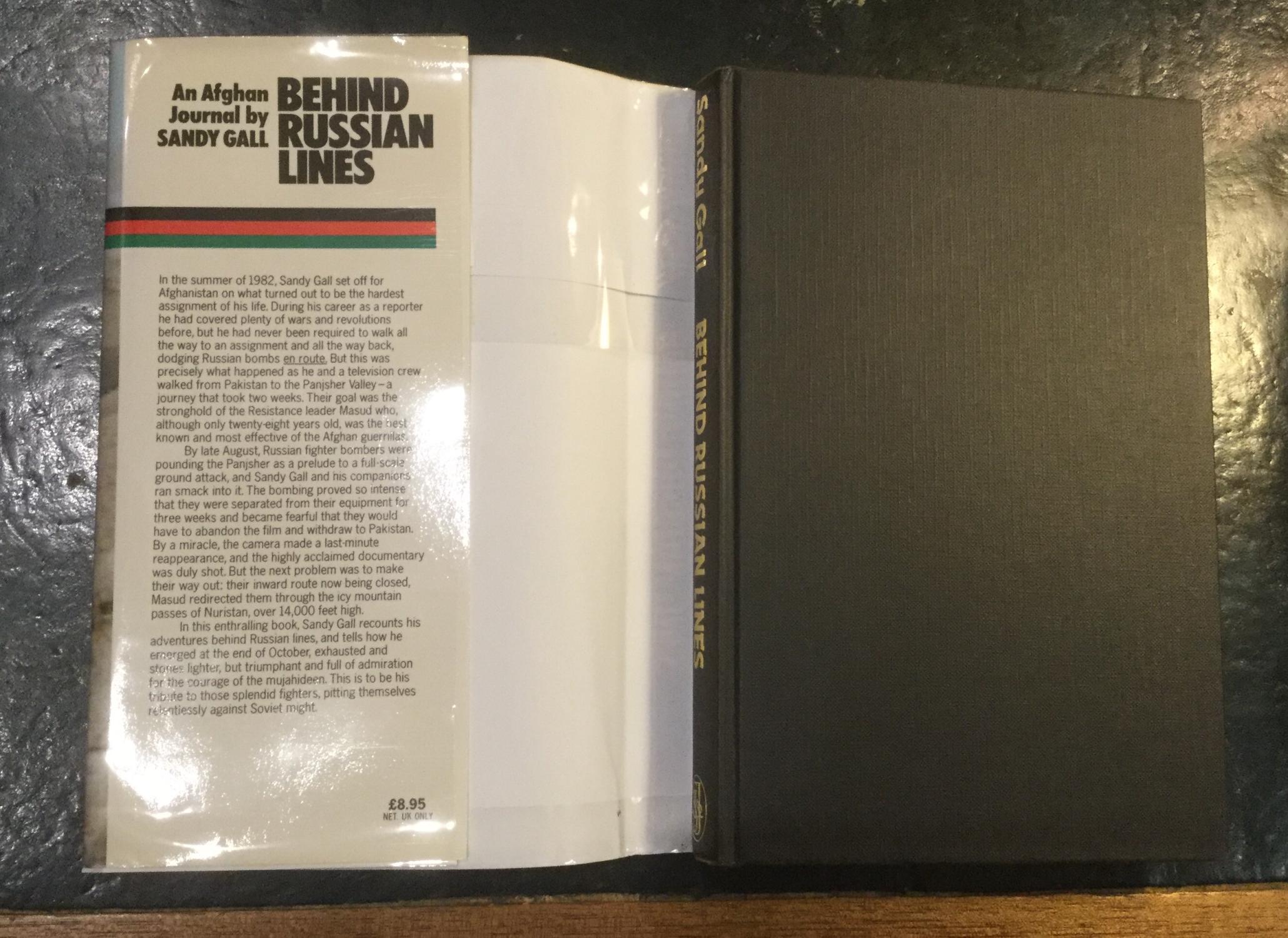 Behind Russian Lines - An Afghan Journal by GALL, Sandy: Near Fine ...