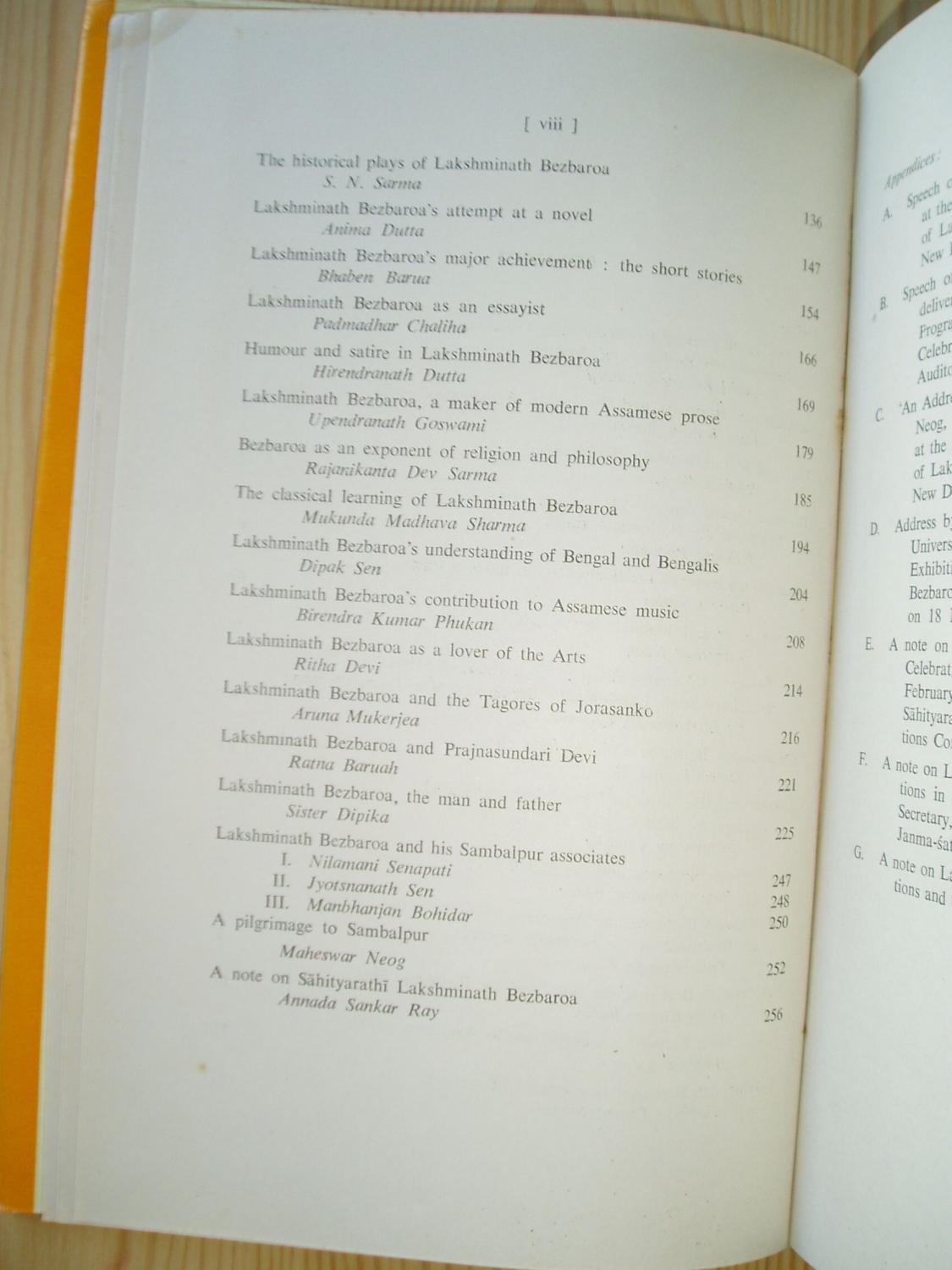 Lakshminath Bezbaroa. The Sahityarathi of Assam by Neog, Maheswar ...