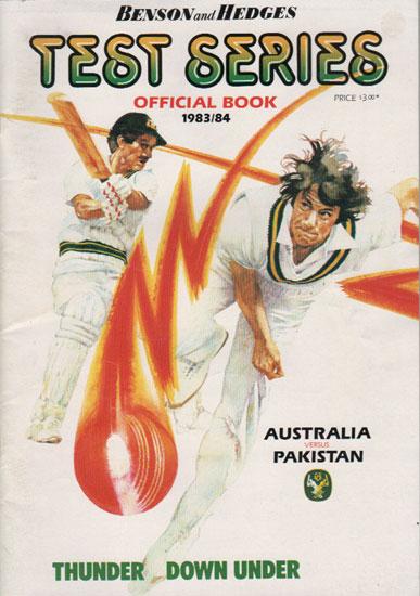 BENSON AND HEDGES TEST SERIES. OFFICIAL BOOK 1983-84: Fine Magazine ...