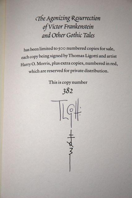 The Agonizing Resurrection Of Victor Frankenstein - REVISED TEXT by ...