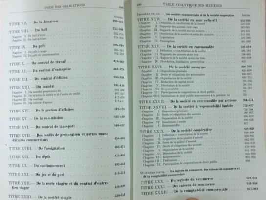 CODE CIVIL SUISSE ET CODE DES OBLIGATIONS ANNOTÉS by Scyboz. Georges ...