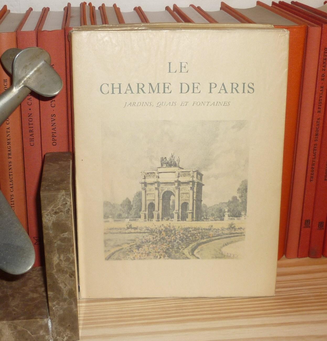 Le charme de Paris, jardins, quais et fontaines, illustrations en ...