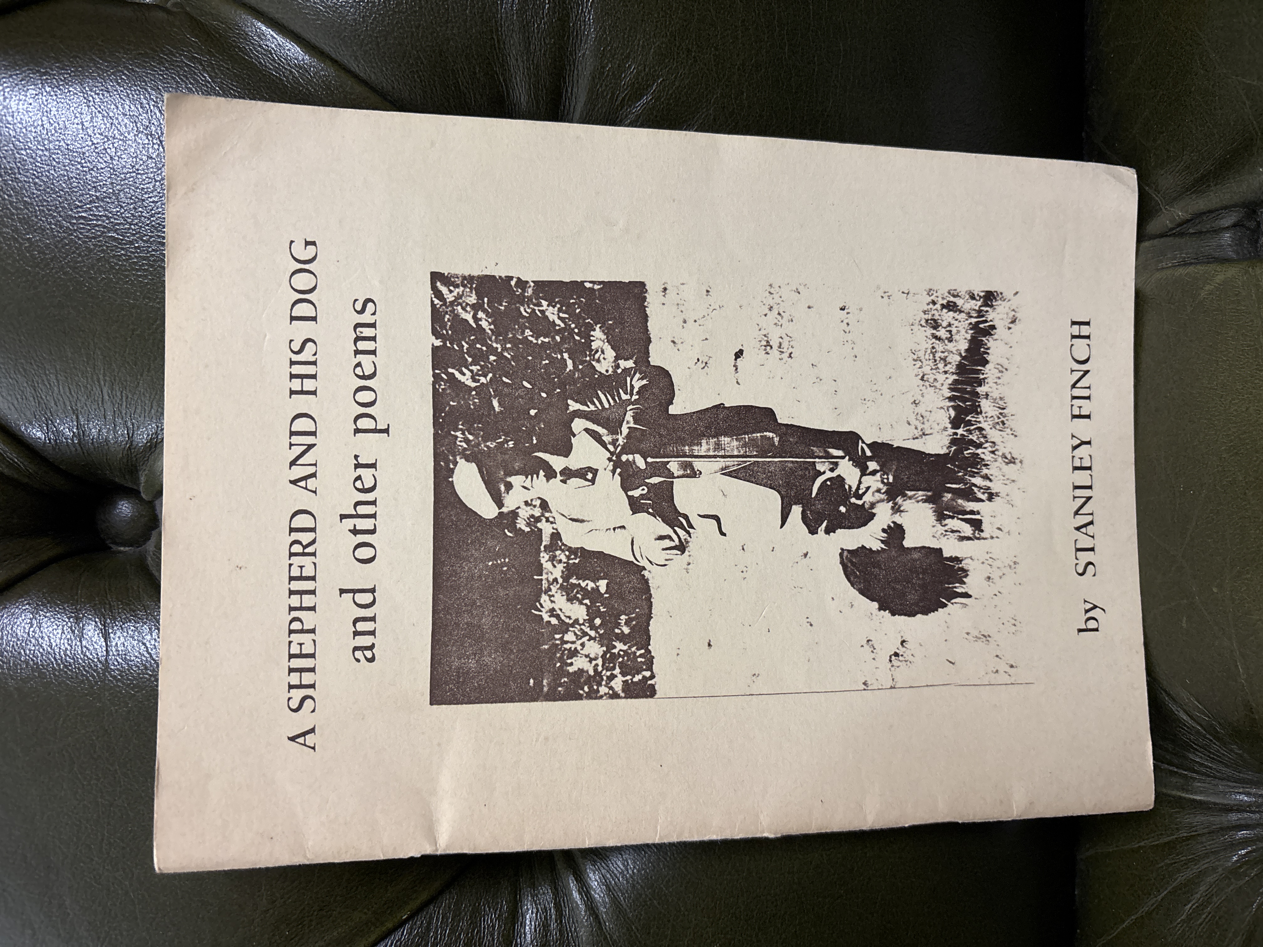 A Shepherd and his Dog and other poems. by Finch, Stanley.: Very Good ...