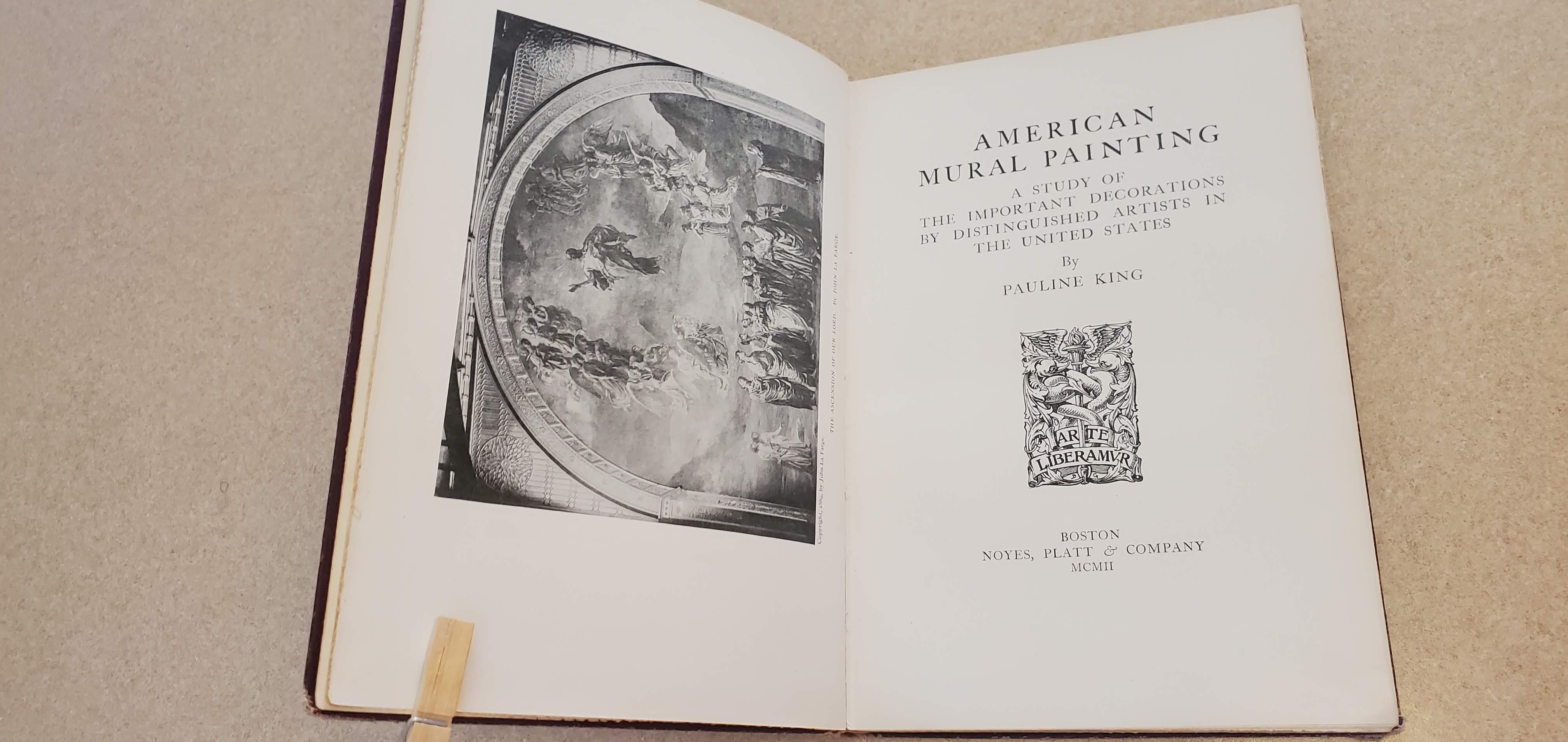 American Mural Painting: A Study of the Important Decorations by ...