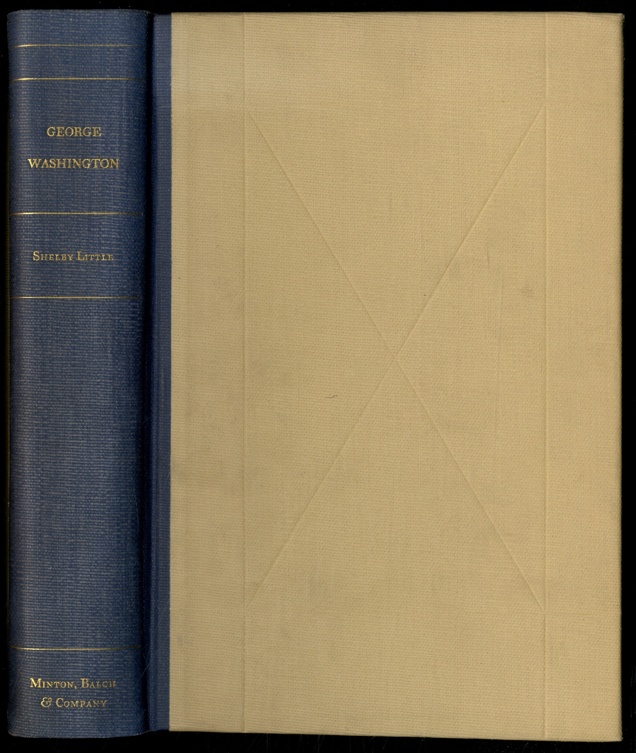 George Washington by Little, Shelby: Near Fine Hardcover (1929) Signed ...