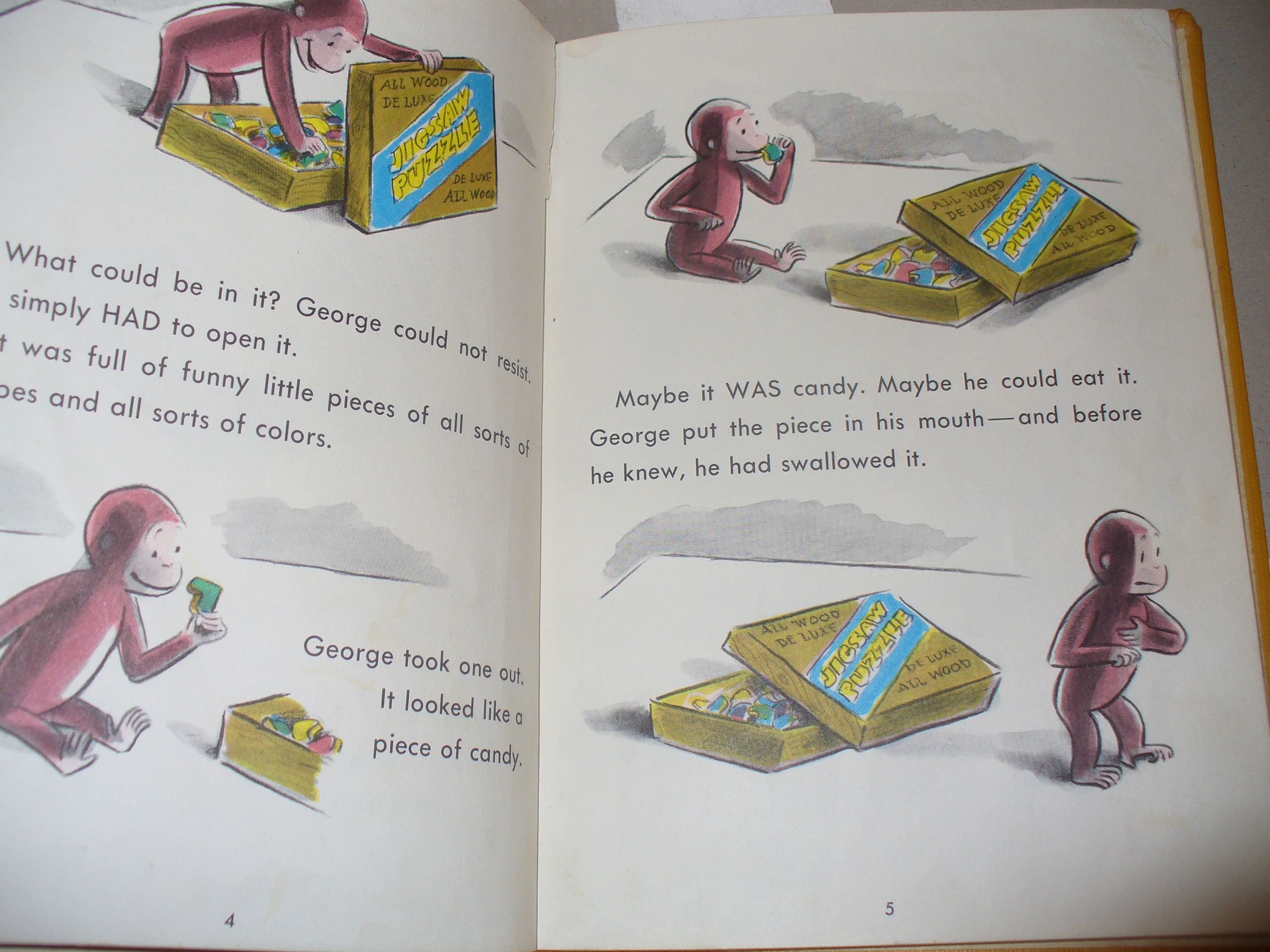 Curious George Goes to the Hospital by Rey, Margaret & Rey, H. A.: Good ...