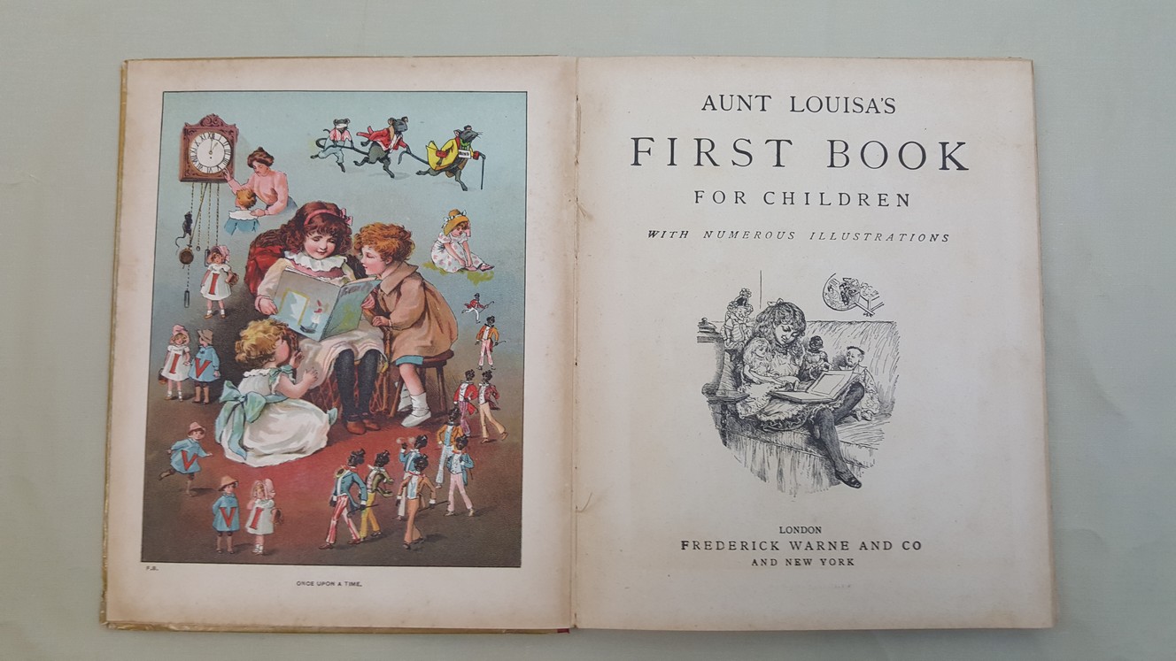 Aunt Louisa's First Book For Children by Anon. illustrated by B. Foster ...