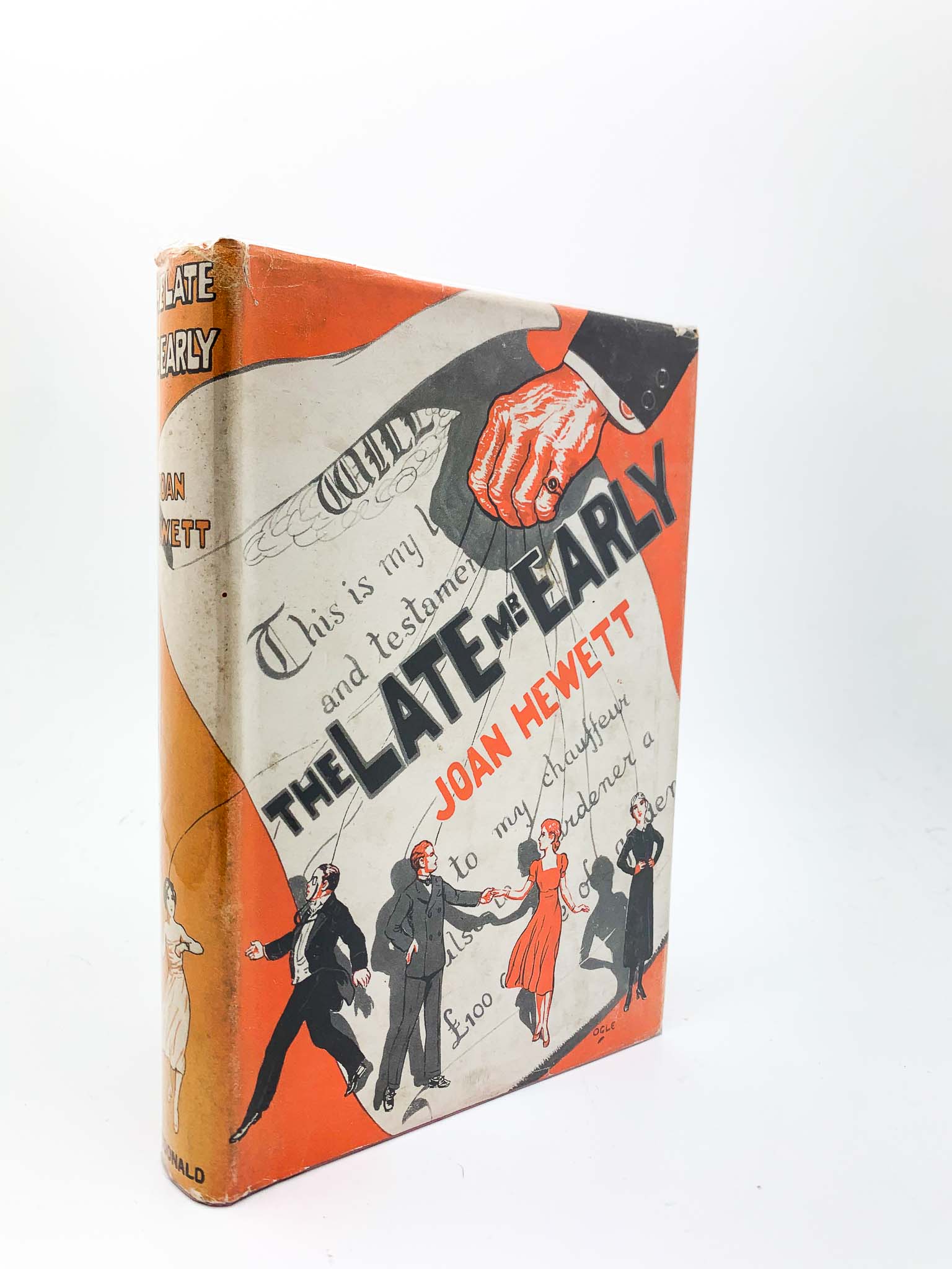 The Late Mr Early by Hewett, Joan: Very Good +++ Hardcover First ...