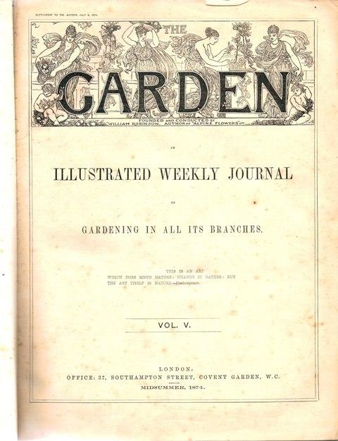 The Garden - An Illustrated Weekly Journal of Gardening In All its ...