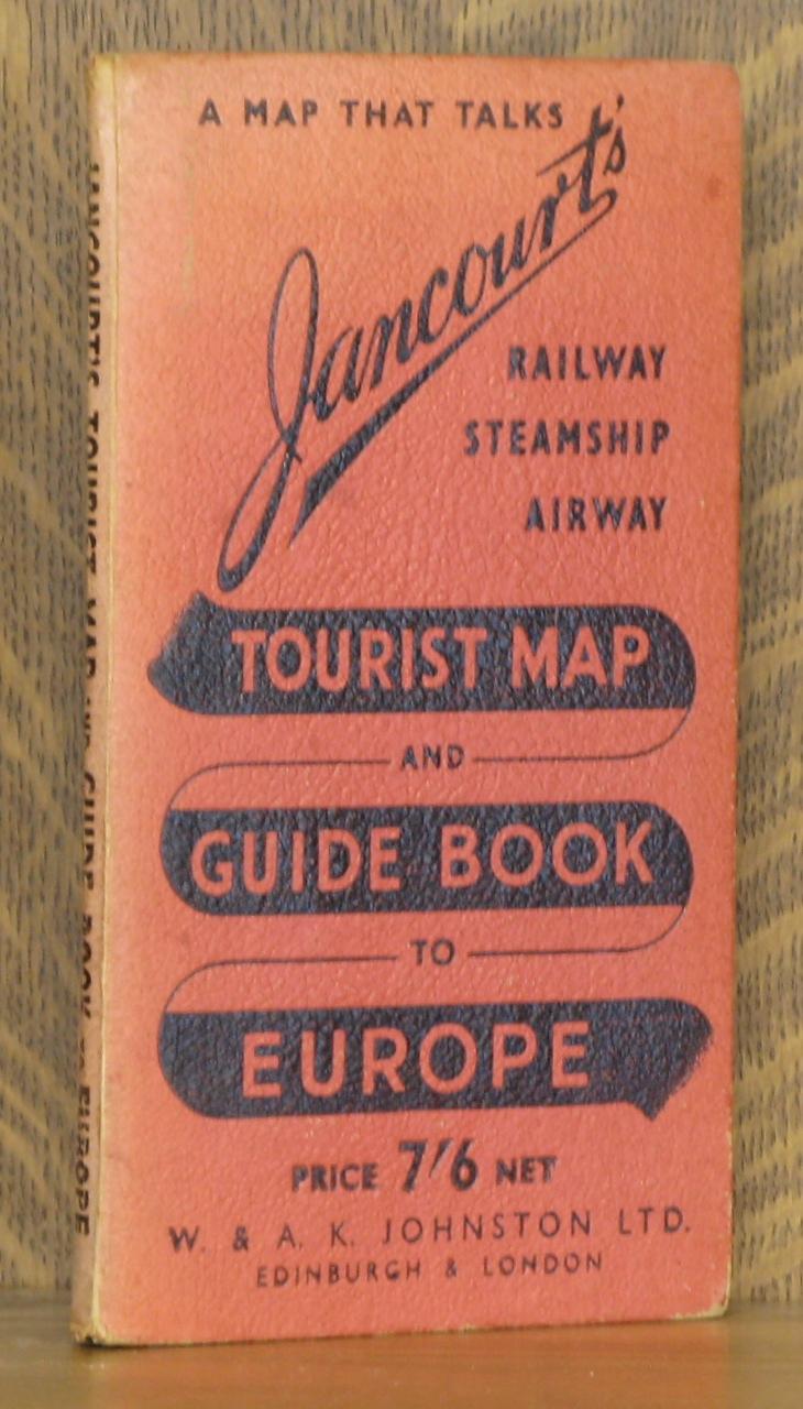 JANCOURT'S RAILWAY STEAMSHIP AIRWAY TOURIST MAP AND GUIDE BOOK TO ...