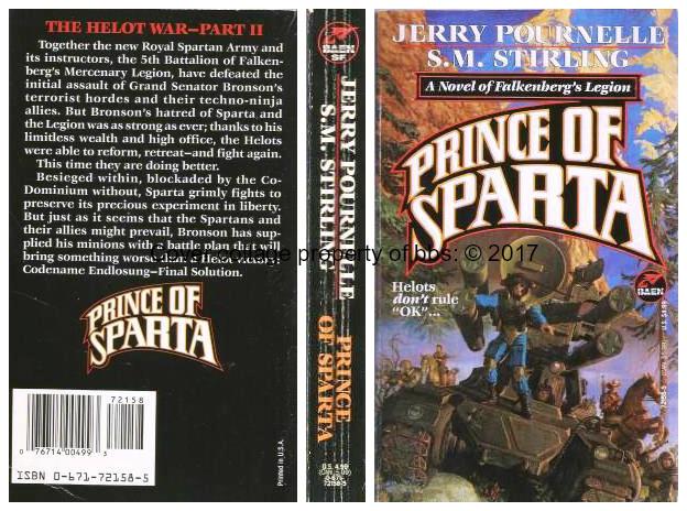 Prince Of Sparta: 4th in the 'Falkenberg's Legion' series of books by ...