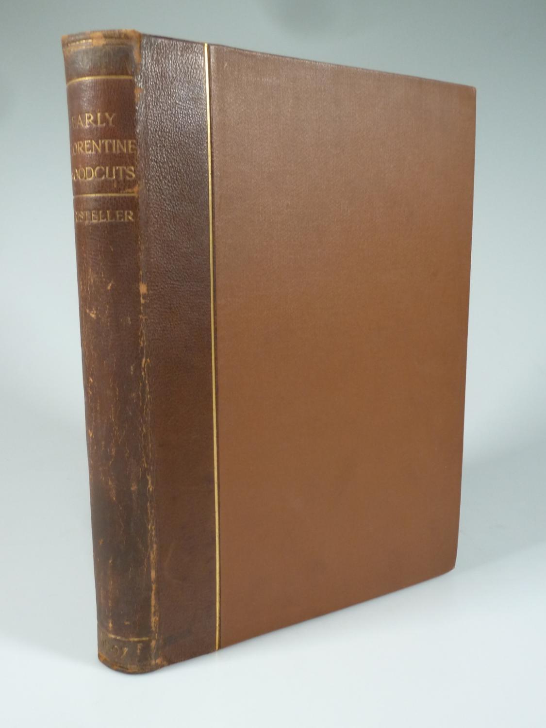 Early Florentine Woodcuts. von KRISTELLER, Paul.: (1897) | Antiquariat ...