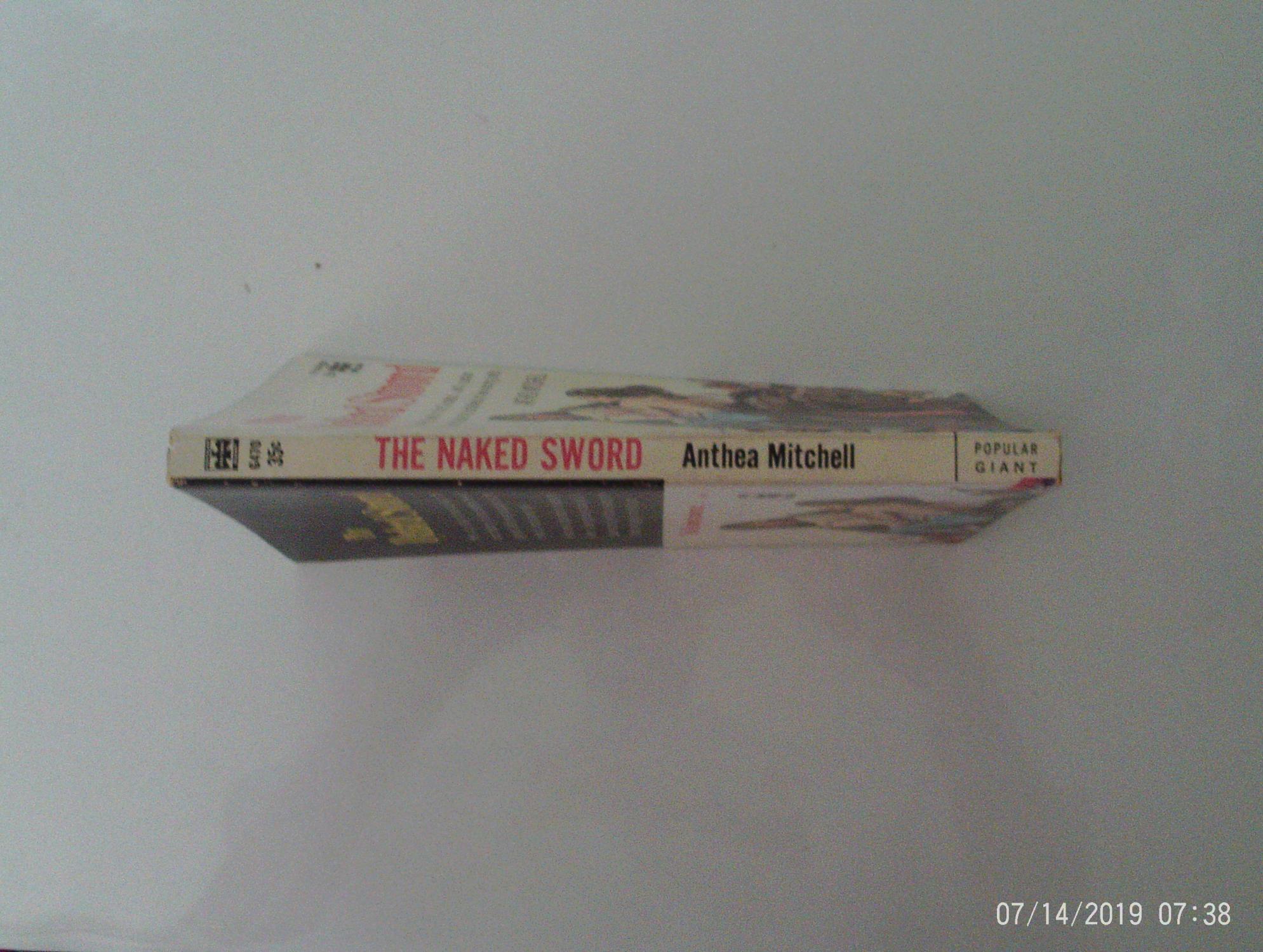 The Naked Sword by Mitchell, Anthea: Very Good Mass Market Paperback ...