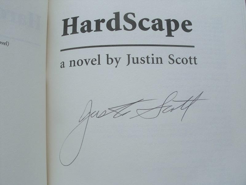 Hard Scape aka HardScape by Scott, Justin: Fine Hardcover (1994) 1st ...