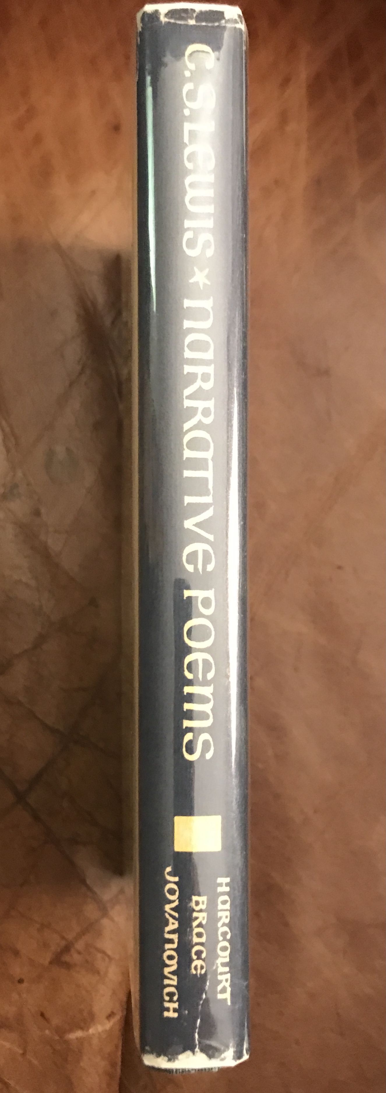 Narrative Poems by C.S. Lewis: Very Good Hardcover (1972) First Edition ...