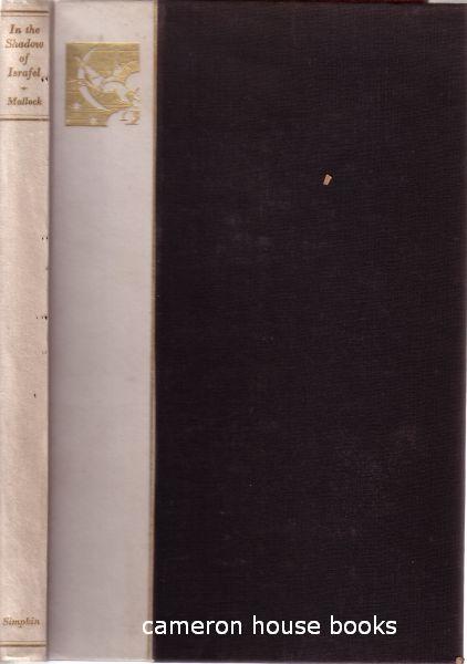 In the Shadow of Israfel [Poems] by Mallock, R H: Near Fine Hardcover ...