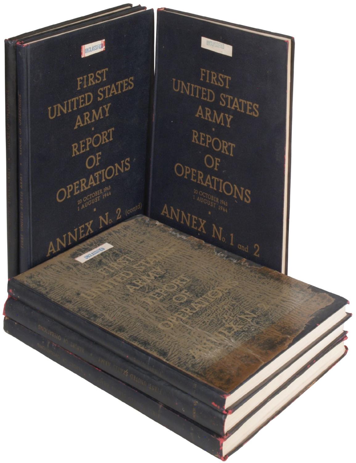 First United States Army: Report of Operations, 20 October 1943 - 1 ...