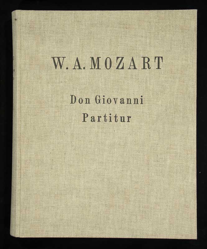 Don Giovanni. Oper in zwei Akten / Dramma giocoso in due atti. Deutsche ...