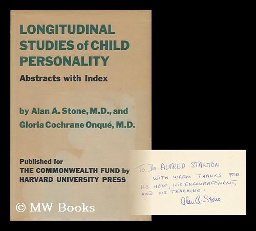 Longitudinal Studies of Child Personality : Abstracts with Index by ...