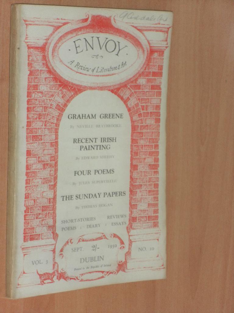 Envoy an Irish Review of Literature and Art Vol. 3. No. 10. September ...