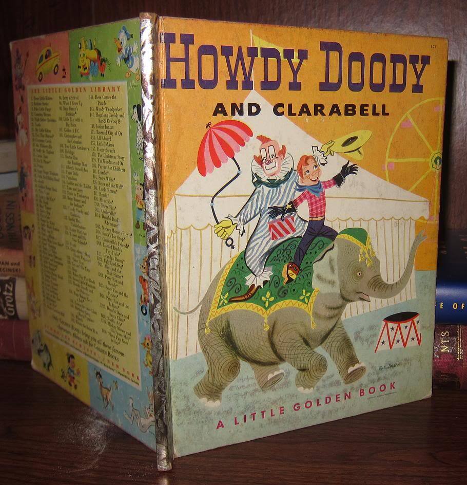 HOWDY DOODY AND CLARABELL Little Golden Book by Kean, Edward; Art ...