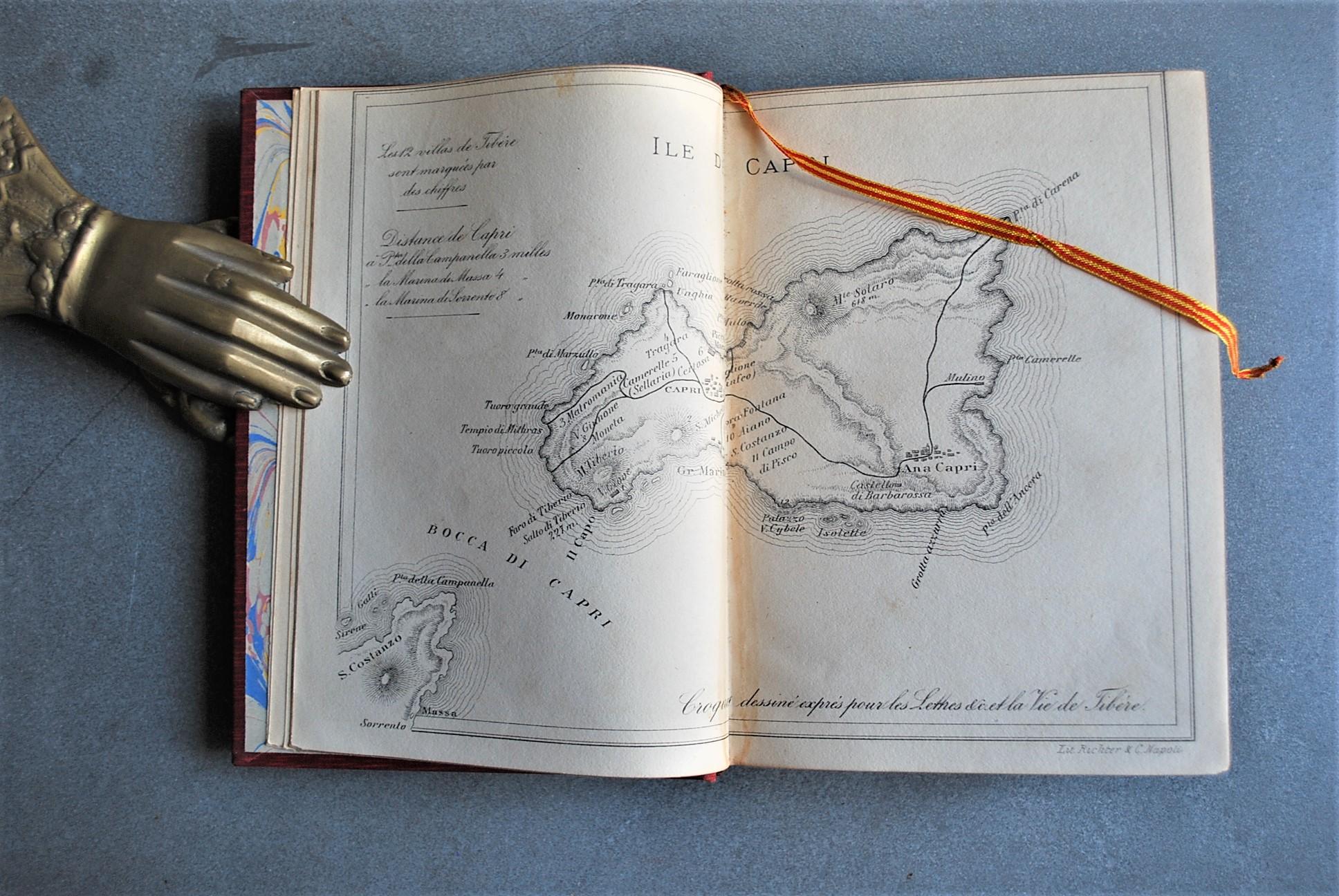 Lettres sur l'ile de Capri. Et aperçu de la vie de Tibère, avec une ...