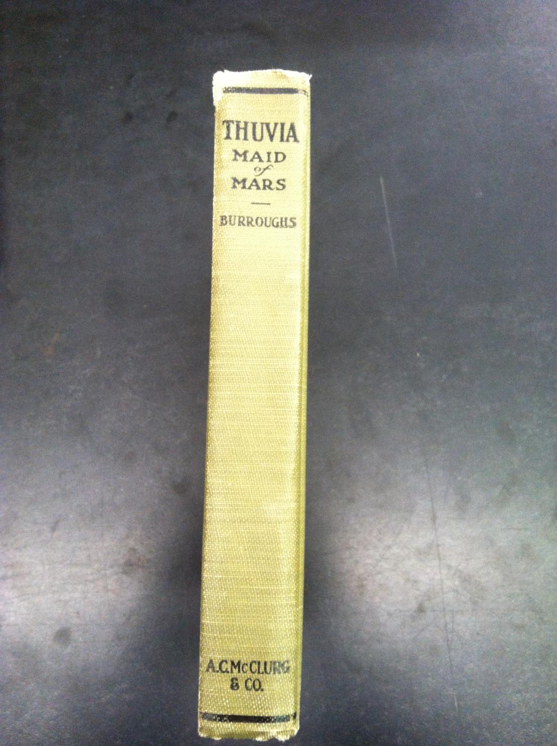 Thuvia, Maid of Mars by Burroughs, Edgar Rice: Very Good (1920) First ...