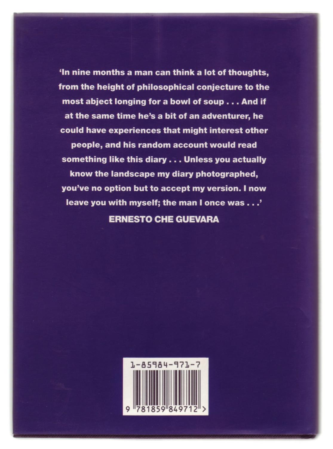 THE MOTORCYCLE DIARIES: A Journey Around South America. by Guevara ...