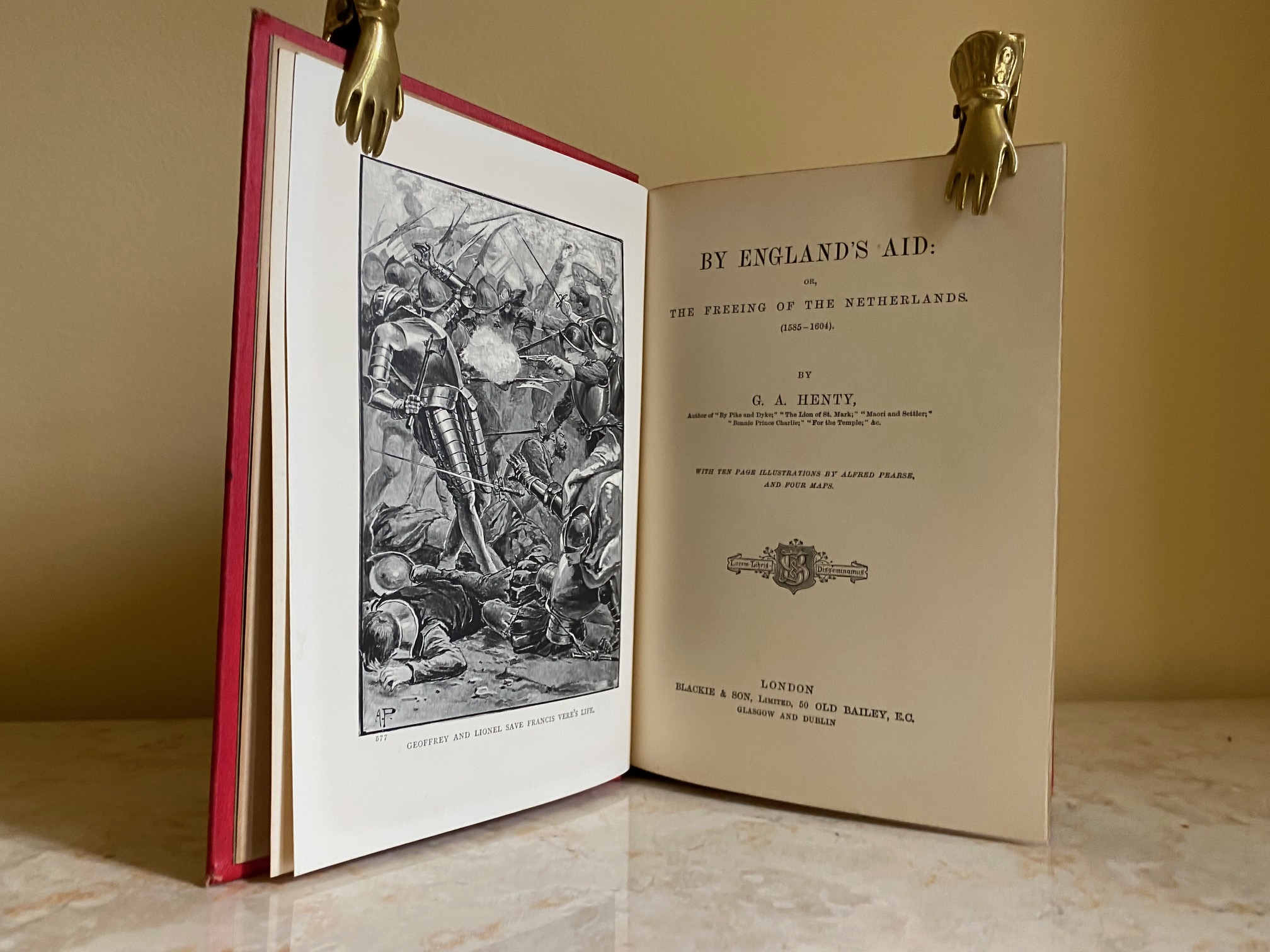 By England's Aid: or, The Freeing of the Netherlands [1585-1604] by ...